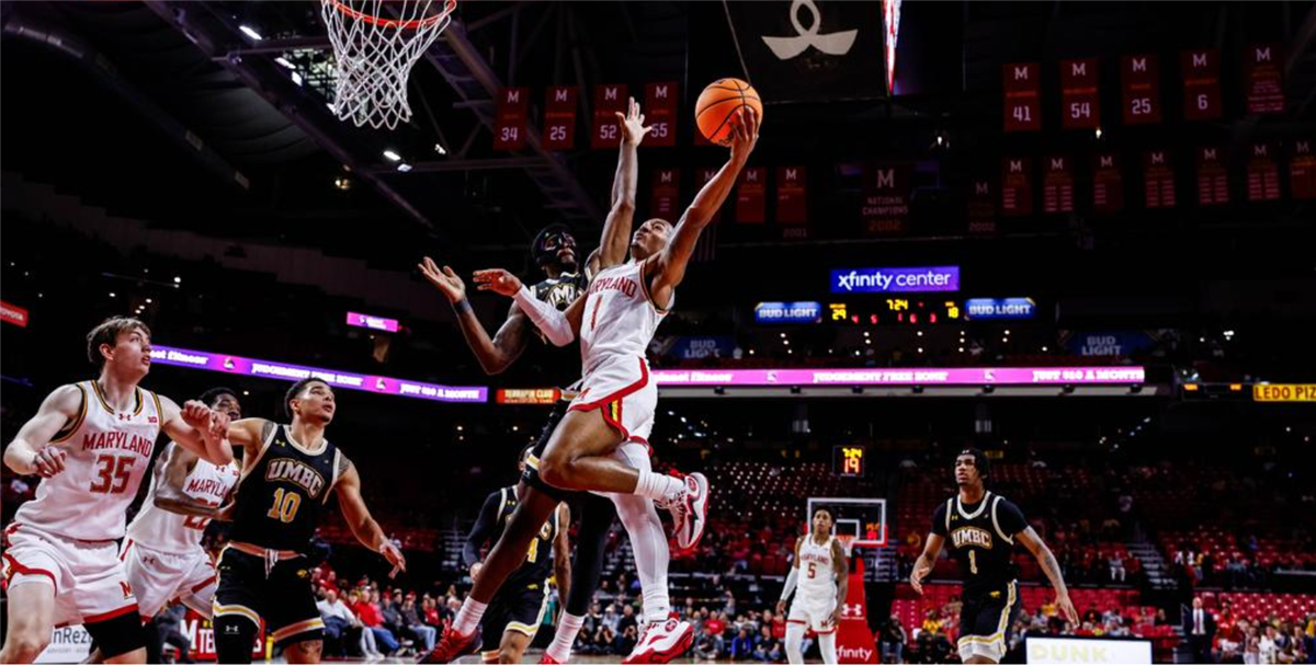"Really intense" Maryland men's basketball coasts past UMBC, 92-68 ...