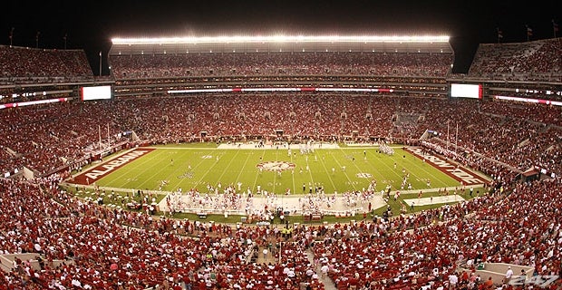 Ranking Alabama's 2015 home games
