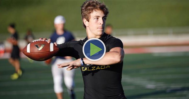 In the pocket with A&M QB commit Zach Calzada In the pocket with A&M QB commit Zach Calzada