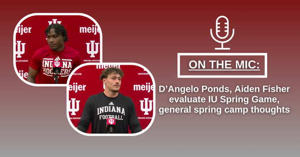 Indiana Spring Game: LB Aiden Fisher, CB D'Angelo Ponds talk leading IU ...