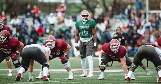 How does Temple's offensive line rate? That's up for debate