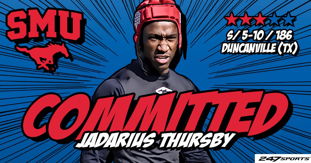 BREAKING: SMU lands Duncanville safety Jadarius Thursby