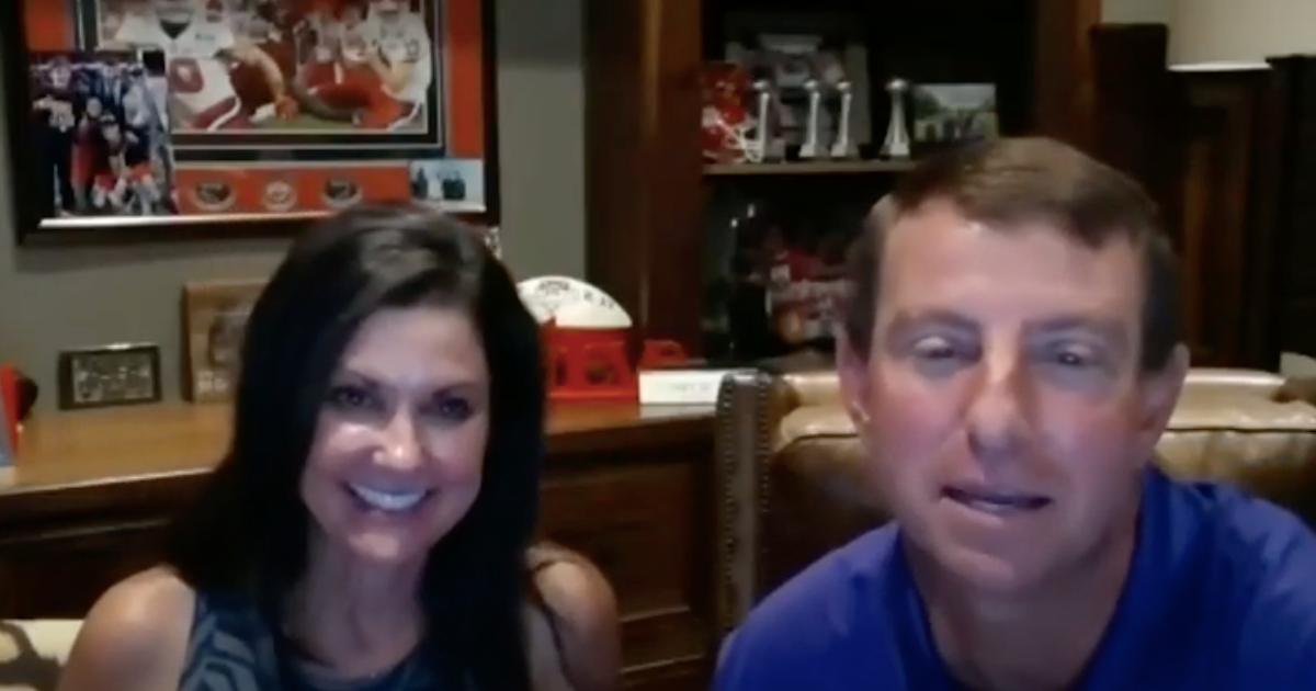 Kathleen Swinney praises the support she receives from Dabo