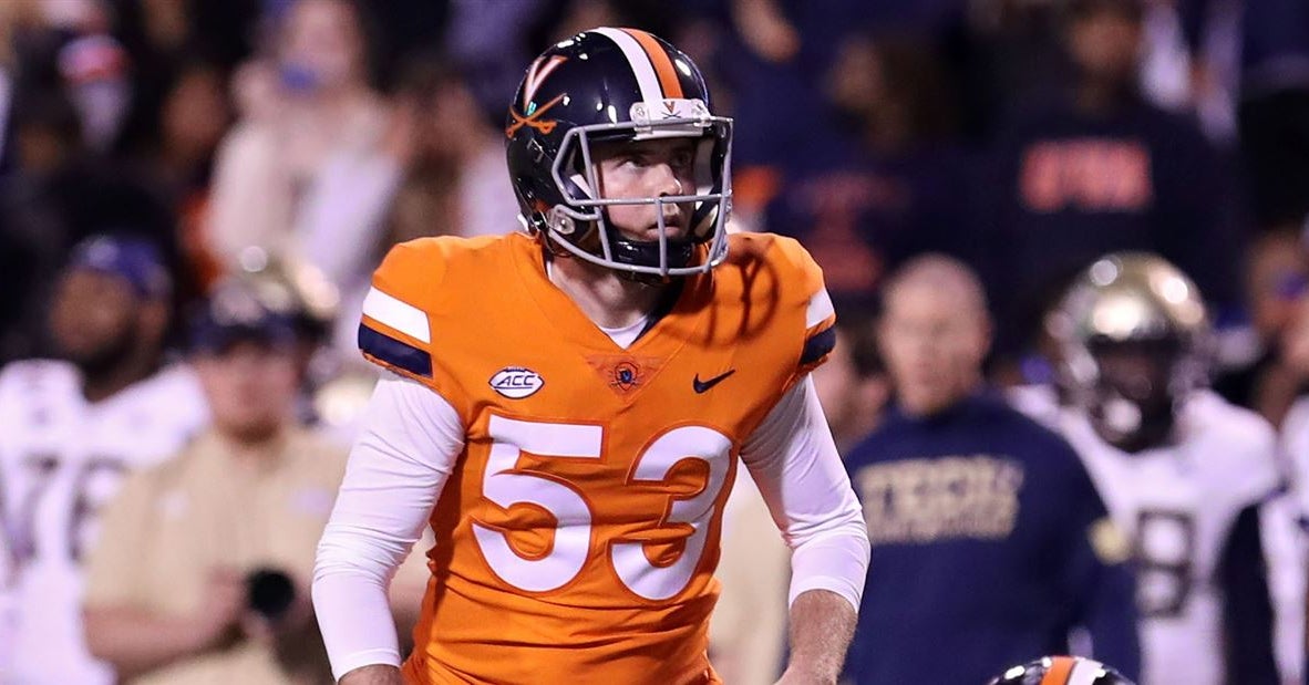 Virginia kicker Brendan Farrell placed on scholarship after 48-yard ...