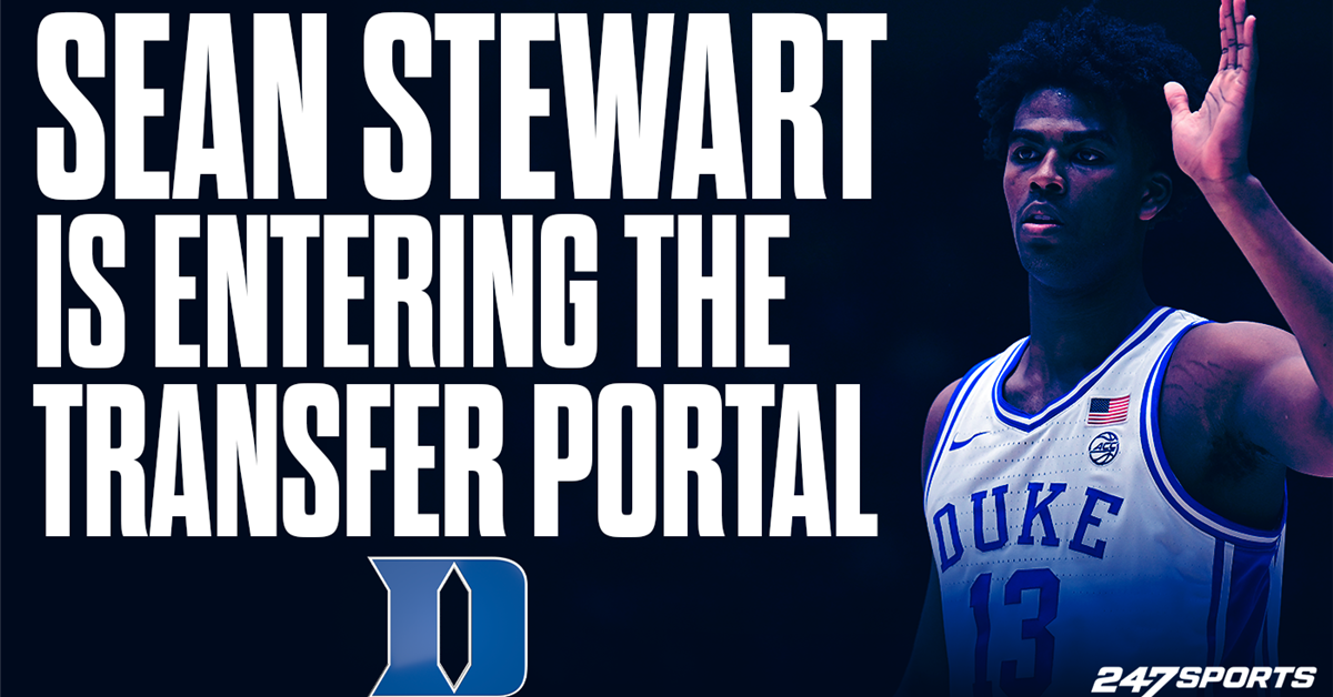 Duke Freshman Sean Stewart enters name in transfer portal