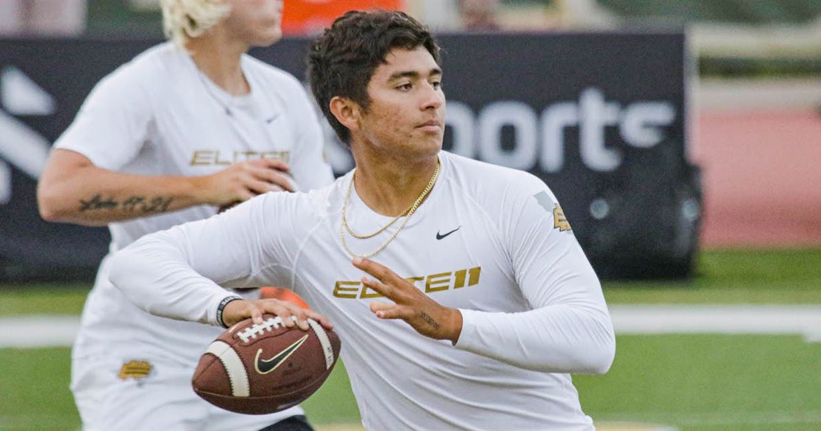 Elite 11 2021 Finals: Florida State 4-star QB commit AJ Duffy catches ...