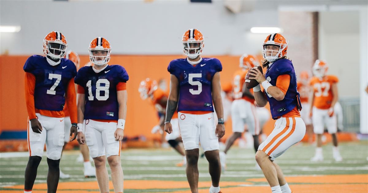 Walk-on QB Hunter Helms sets Clemson record with two TD passes