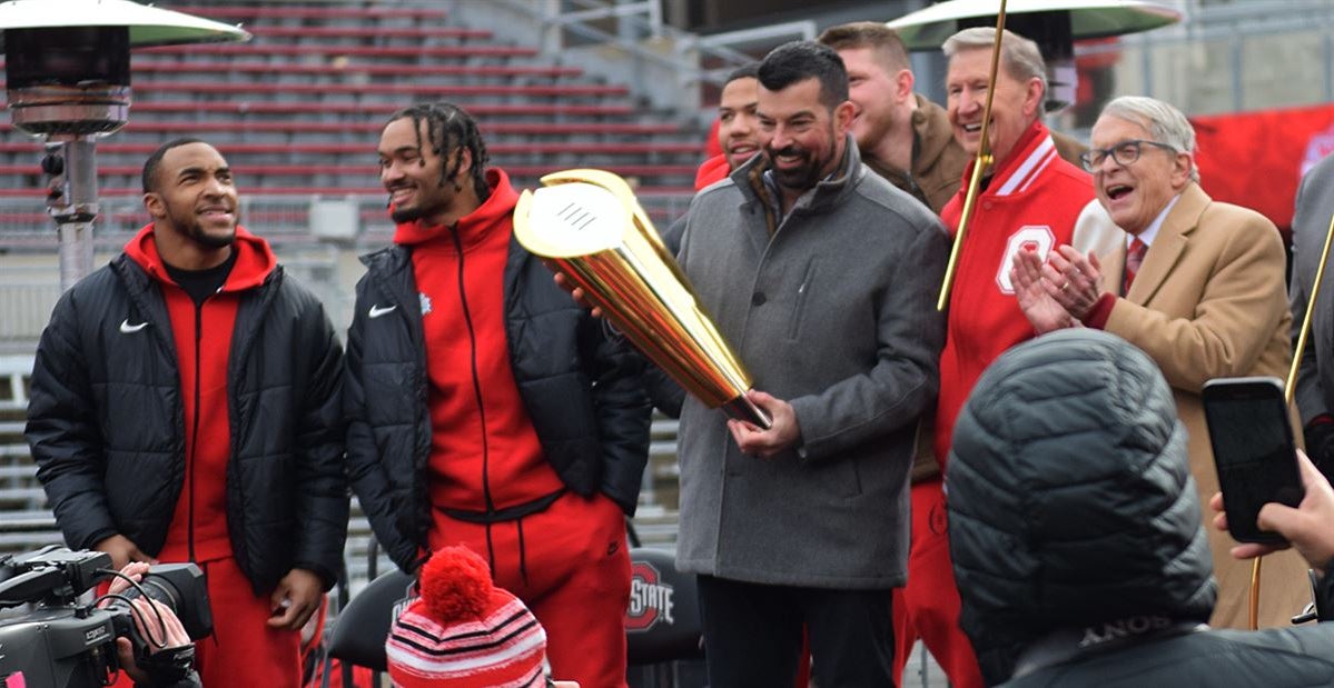 Ohio State celebrates national championship at The Shoe: 'Best damn ...