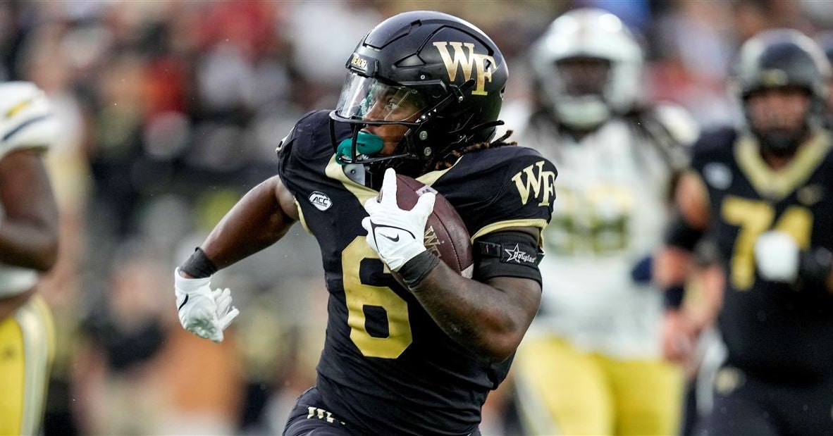 IU gets transfer commitment from Wake Forest RB Justice Ellison