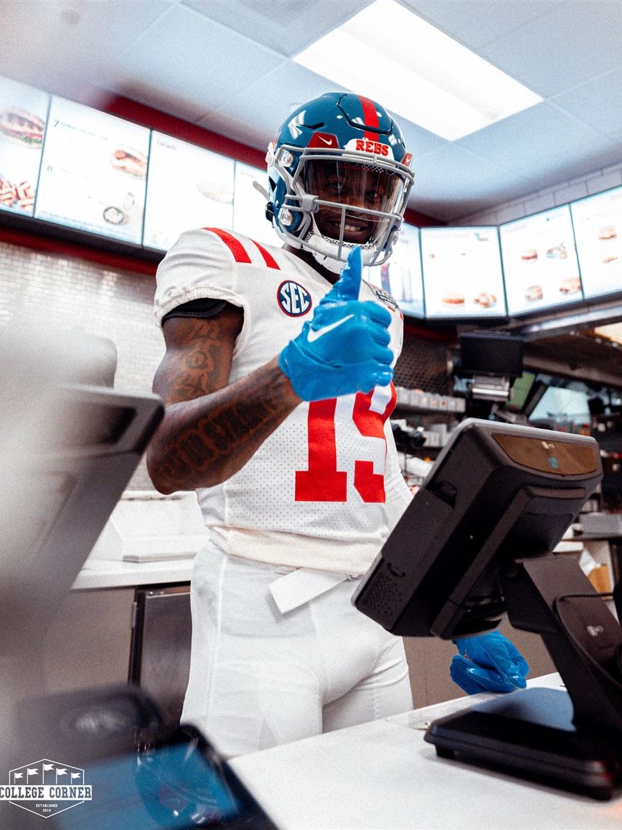 Drip in the 'Sip | Dayton Wade helps reveal Ole Miss’ Peach Bowl threads
