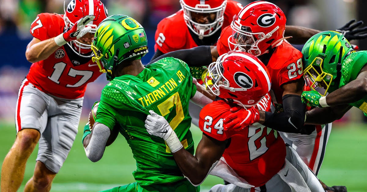 What stood out from the rewatch of Georgia’s big victory over Oregon