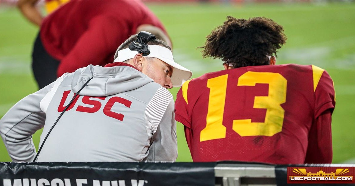 Lincoln Riley opens up about historic USC-UCLA rivalry, credits Caleb ...