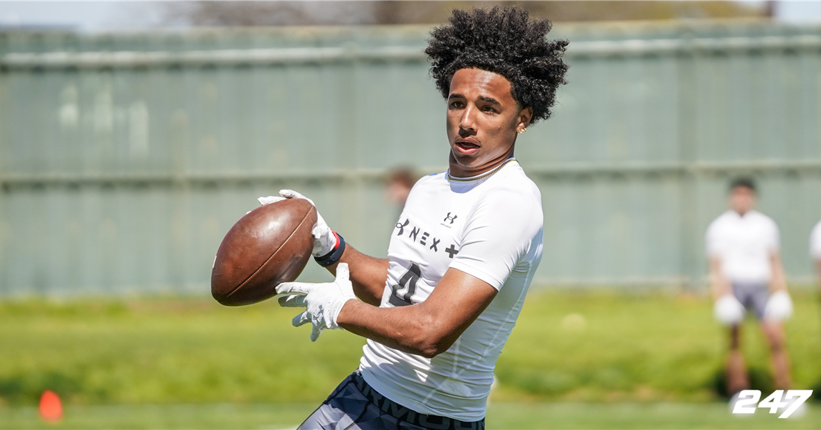 Michigan more appealing to four-star WR with QB Bryce Underwood