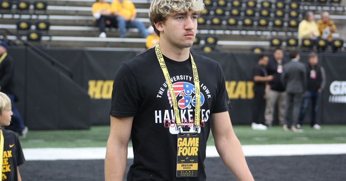Iowa Football Recruiting: 2027 In-State ATH Braylon Bingham Talks Offer