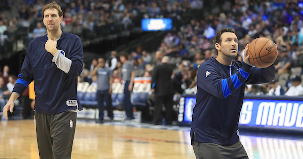 Tony Romo helps boost Dallas Mavericks TV ratings