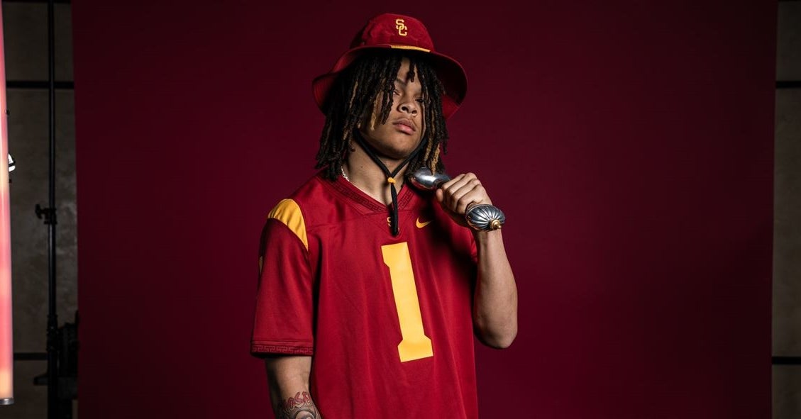 Four-star 2025 WR Corey Simms locks in USC official visit