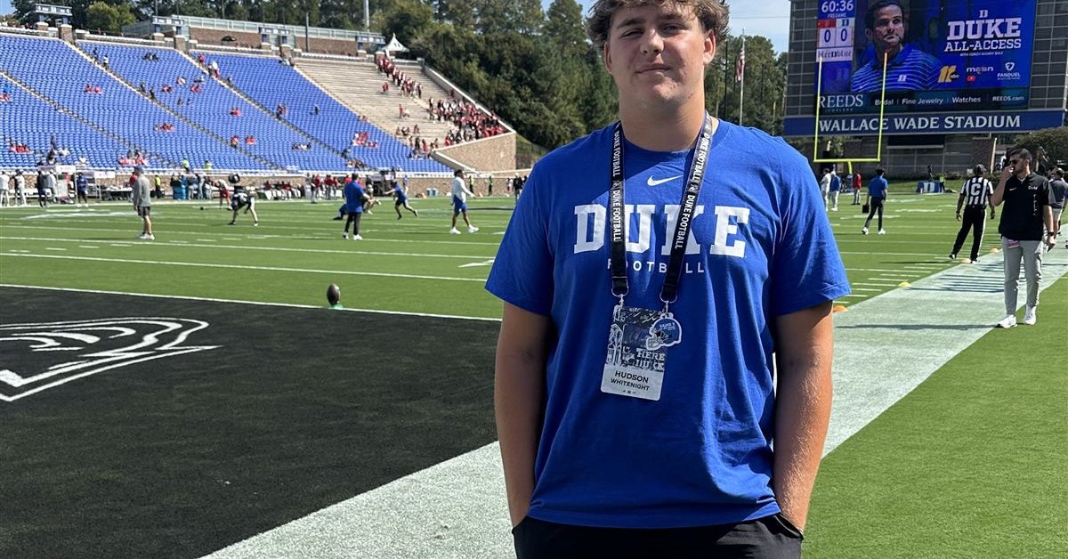 Three-Star OL Hudson Whitenight Recaps First Visit to Duke