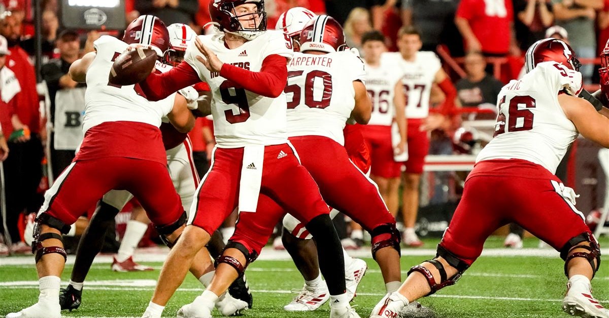Indiana's offensive line remains a problem, but answers still elude the ...
