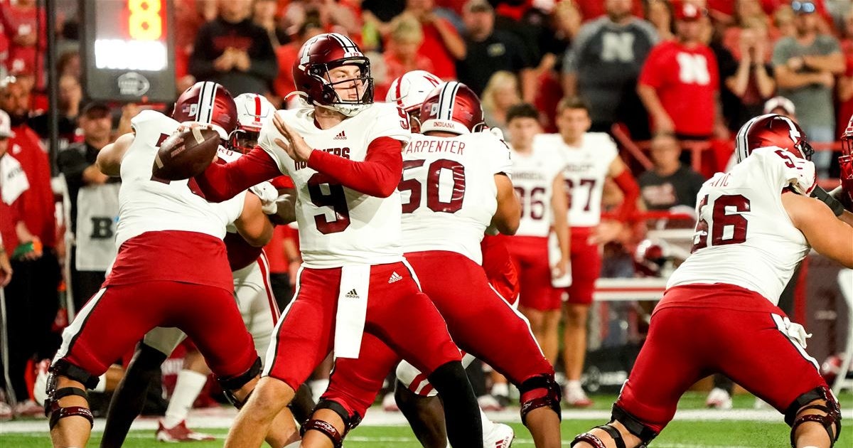 Indiana football depth chart for week 7 game vs. Maryland