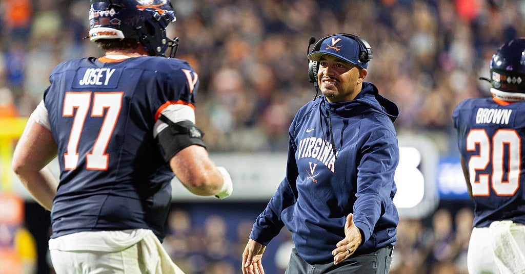 Virginia offensive linemen Monroe Mills and Noah Josey will return in 2026