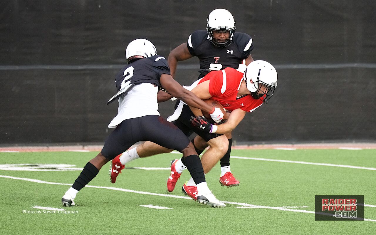 Bulked Up Tevin Madison Working at Safety