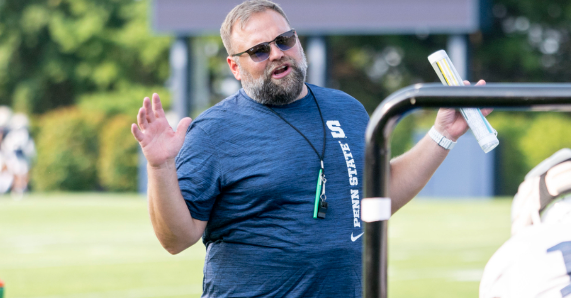 Penn State OC Andy Kotelnicki addresses new staff, camp standouts ...