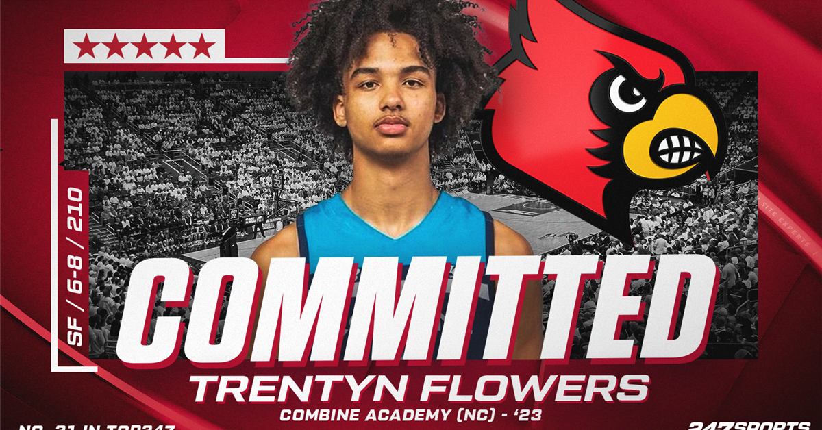 5-star SF Trentyn Flowers commits to Louisville and reclassifies to ...