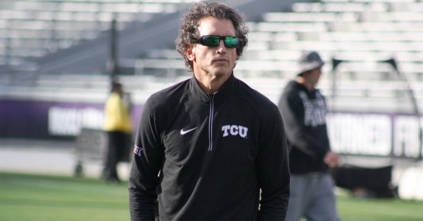 TCU WR's coach Doug Meacham excited for fans to see new vibe of ...