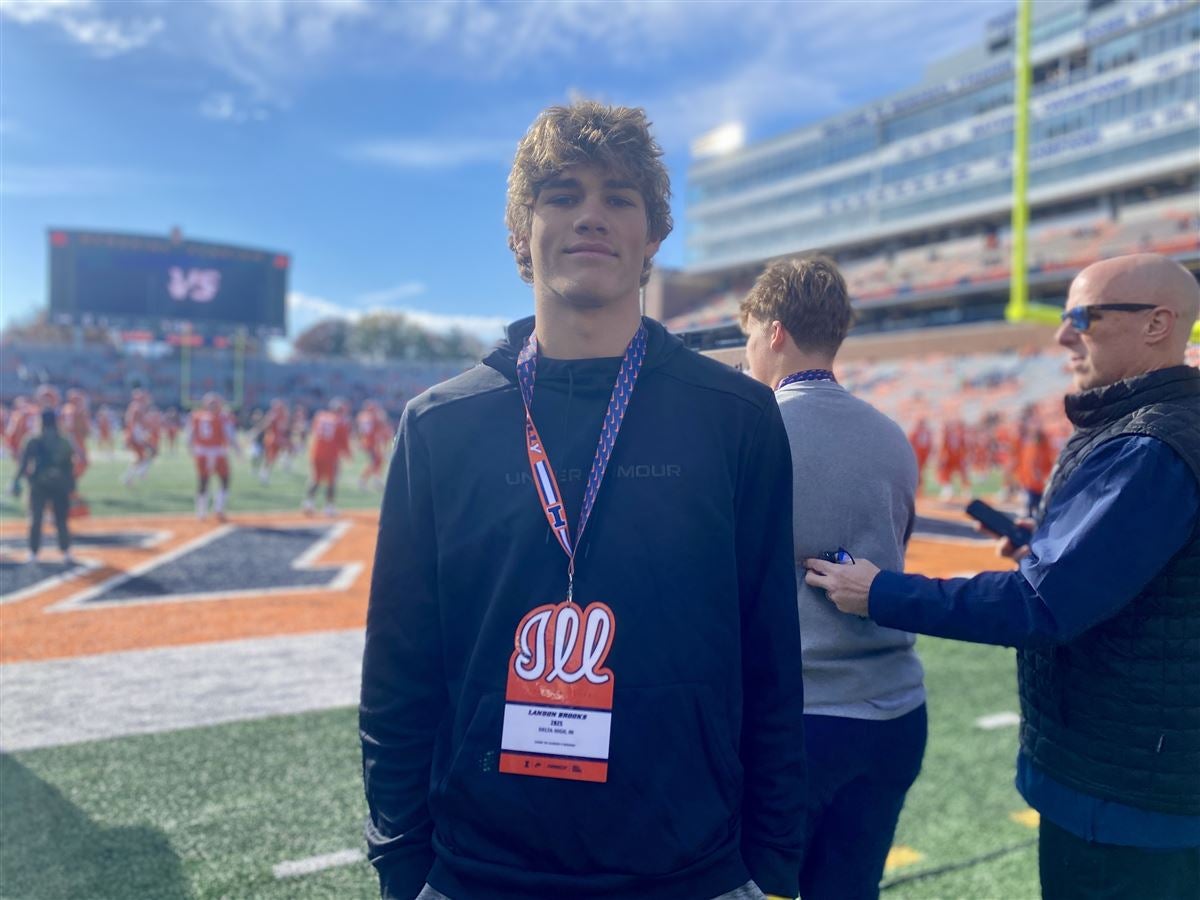 Illini latest B1G offer for 2025 Indiana EDGE Landon Brooks: 'They love ...