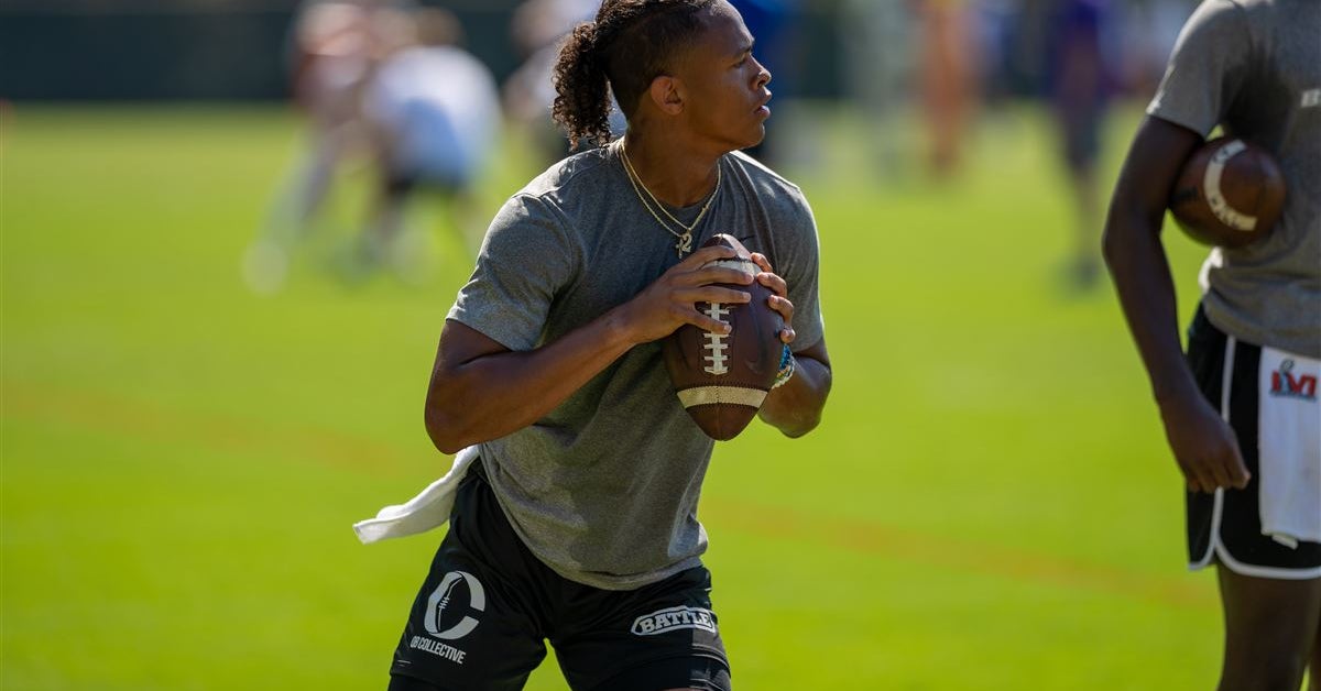 5-star 2024 QB Jadyn Davis to visit Georgia and Michigan