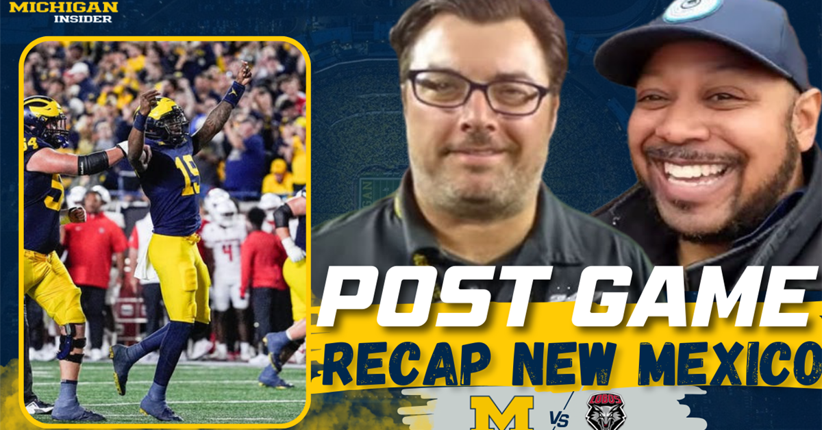 WATCH: Sam Webb & Josh Newkirk break down Michigan's 34-17 victory over ...