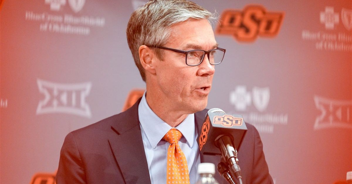 Chad Weiberg on Oklahoma State football coaching search: 'I feel good ...