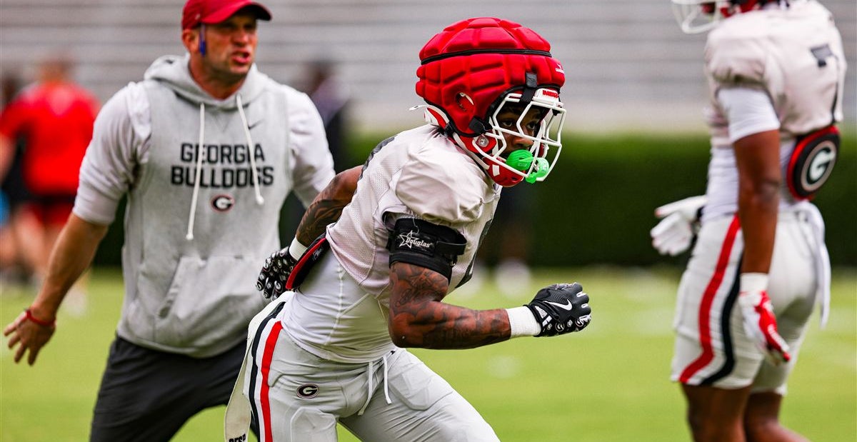 PHOTOS: Georgia Bulldogs football holds 1st scrimmage of 2026 spring ...