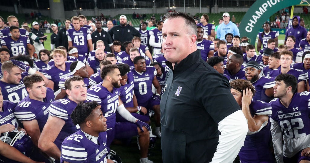 Northwestern vs. Wisconsin football: Pat Fitzgerald 'shocked' by Paul ...