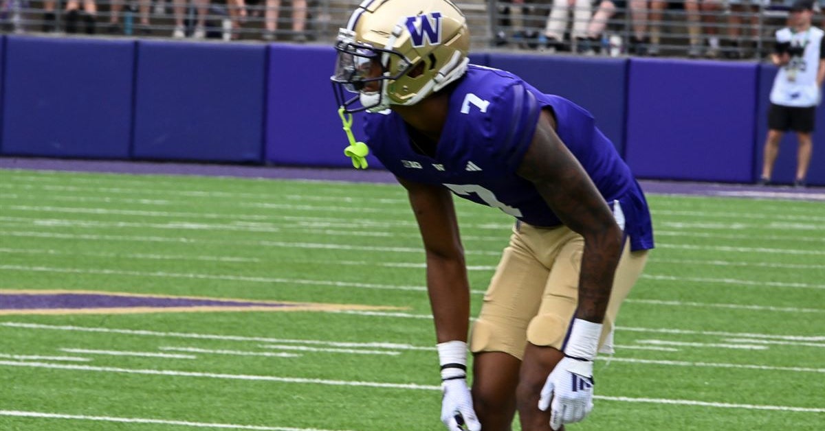 Husky DB Ephesians Prysock Gives His Thoughts On Stopping Michigan's ...