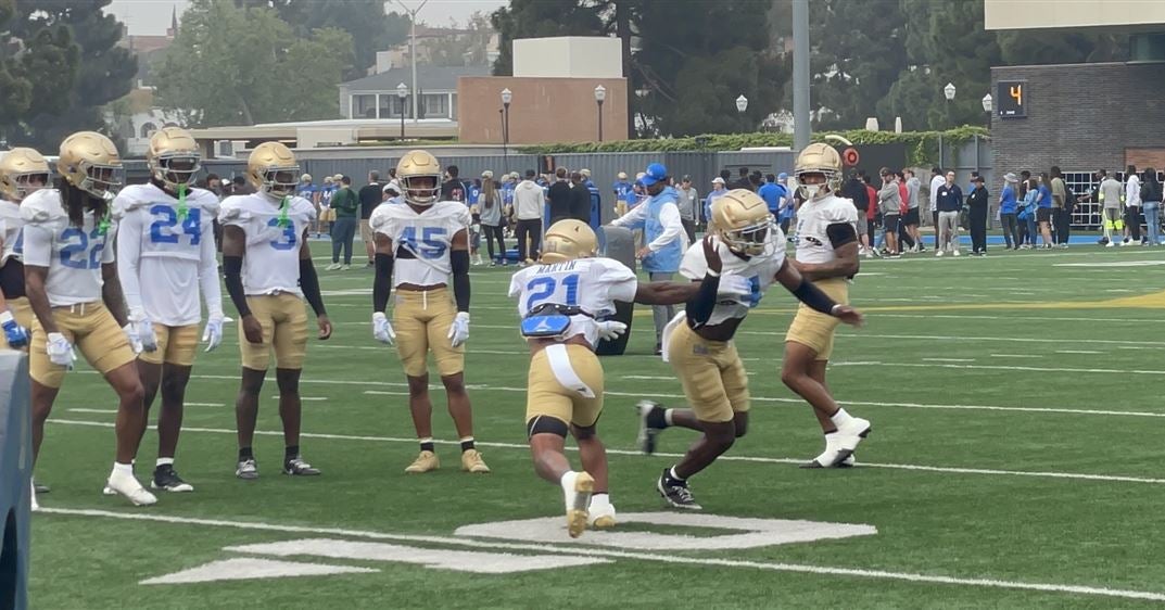 Videos from Saturday's UCLA Football Practice