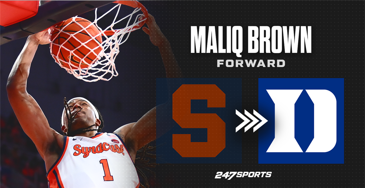 Duke lands commitment from Syracuse transfer Maliq Brown