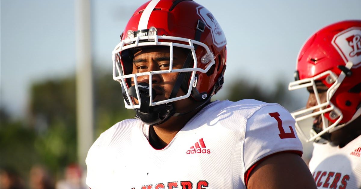 Four-star offensive lineman Sam Utu takes in USC win versus Utah State