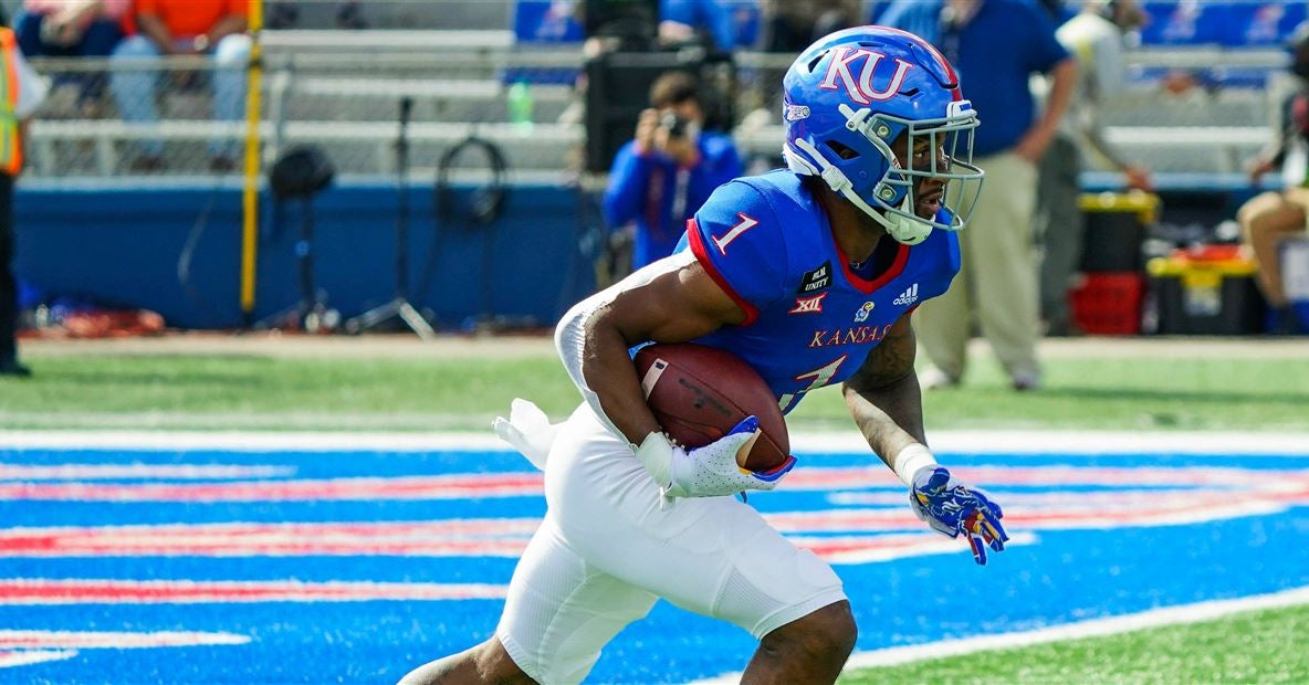 Former Kansas running back Pooka Williams showcases speed at pro day