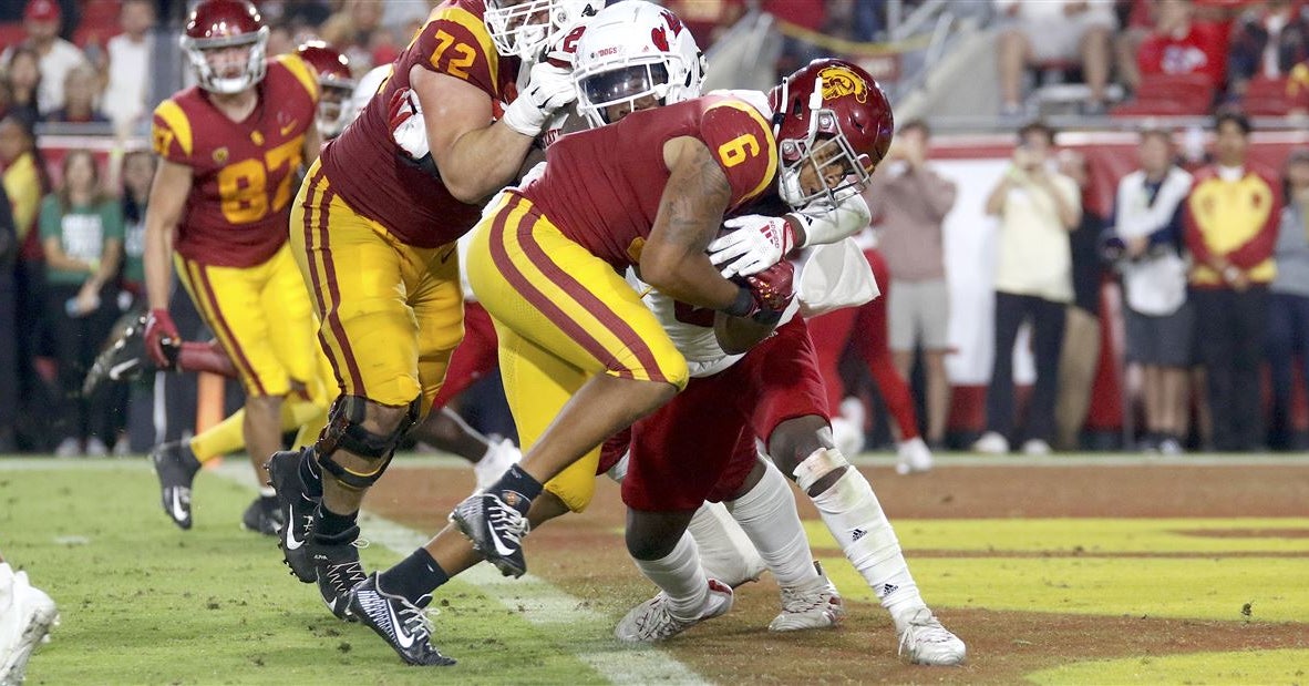 No. 7 USC beats Fresno State 45-17: Offensive persistence carries the ...