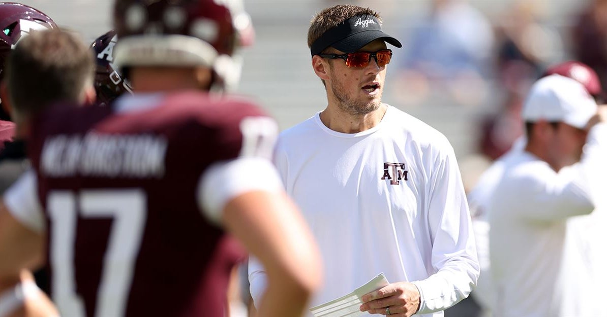 Everything Texas A&M offensive coordinator Collin Klein said during ...
