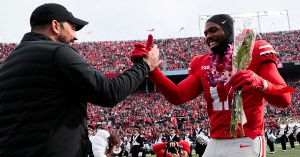 Sights and Sounds: Buckeyes celebrate seniors, then destroy Michigan ...