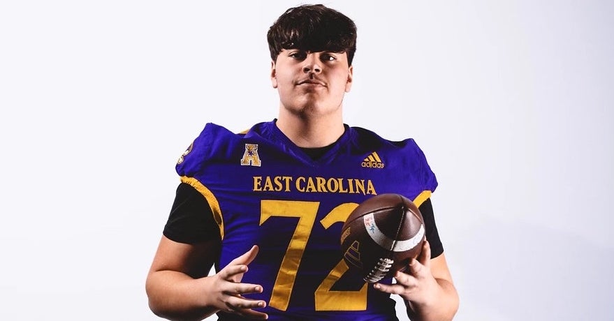 ECU picks up 2025 OL commitment Jonathan Stokes