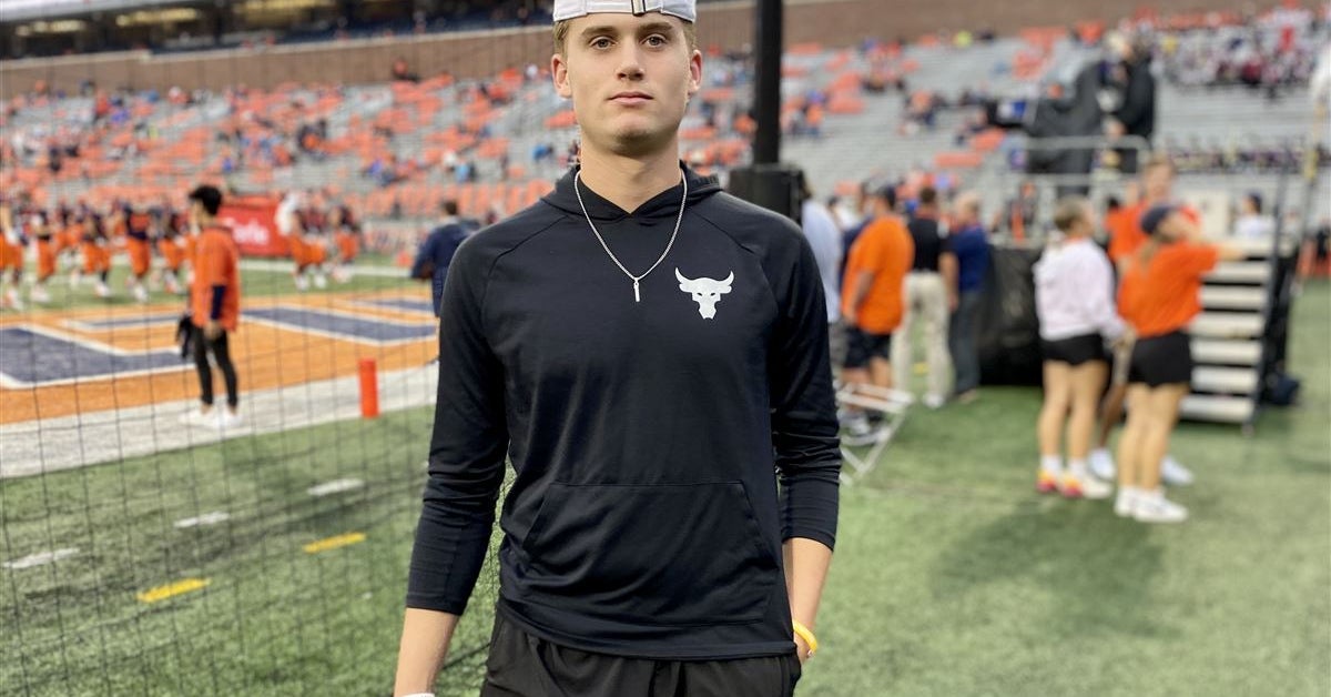 2023 QB Reese Mooney discusses Illini visit, recruiting plans