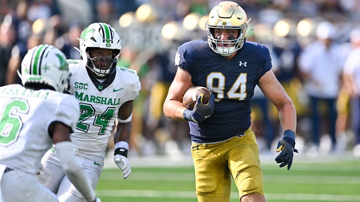 Counting Down the Irish – No. 34 TE-Kevin Bauman