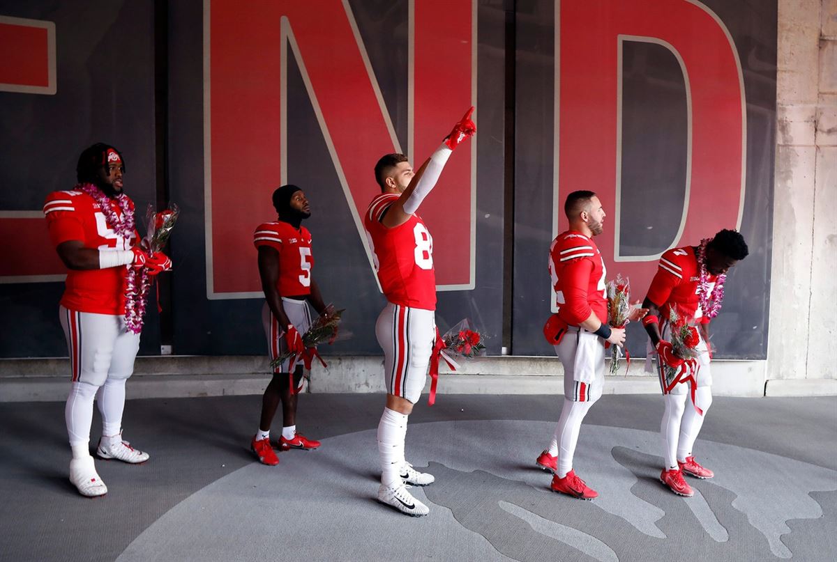 Sights and Sounds: Buckeyes celebrate seniors, then destroy Michigan ...