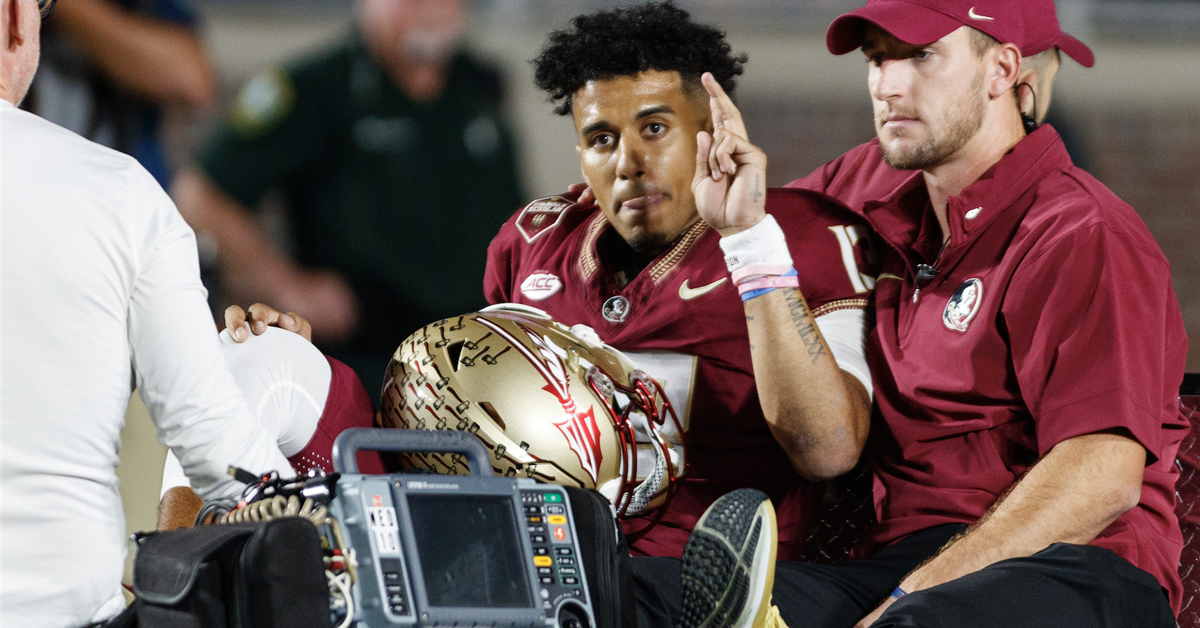Jordan Travis injury causes concern for Florida State's ACC, CFP hopes ...