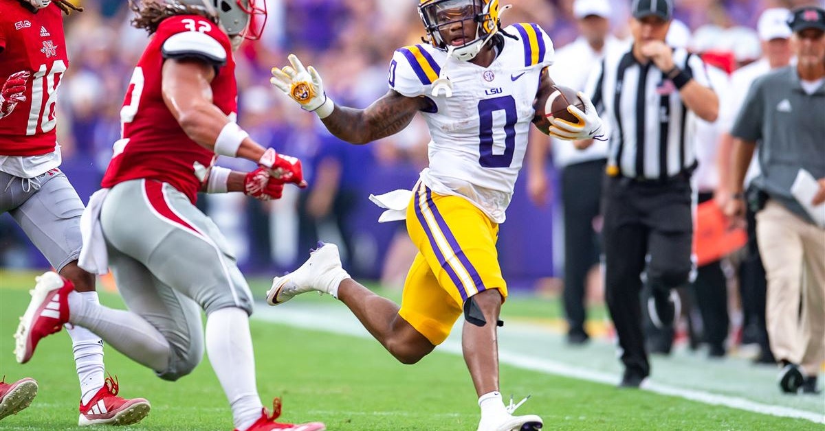 Zavion Thomas bringing a spark to LSU's offense, return game