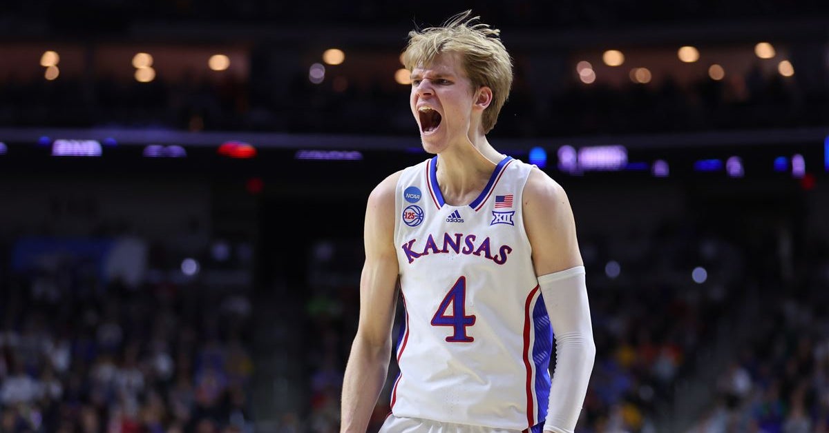 NBA Draft 2023: Kansas' Gradey Dick wears sparkling red 'Wizard of Oz ...