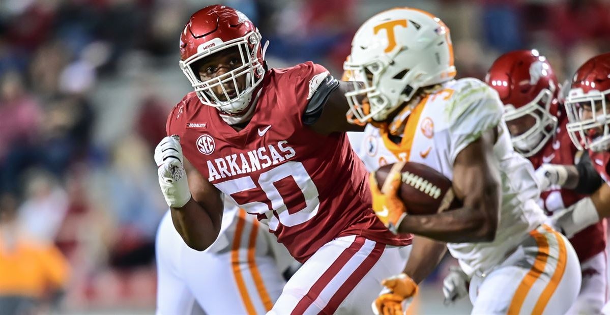Top 10 Razorback Football Players in 2021